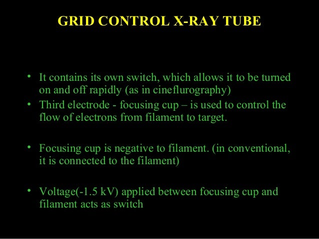 Production of x rays & generators