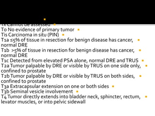 Carcinoma of the prostate | PPTX