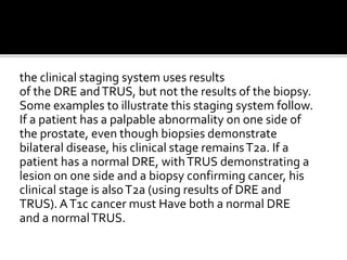 Carcinoma of the prostate | PPTX