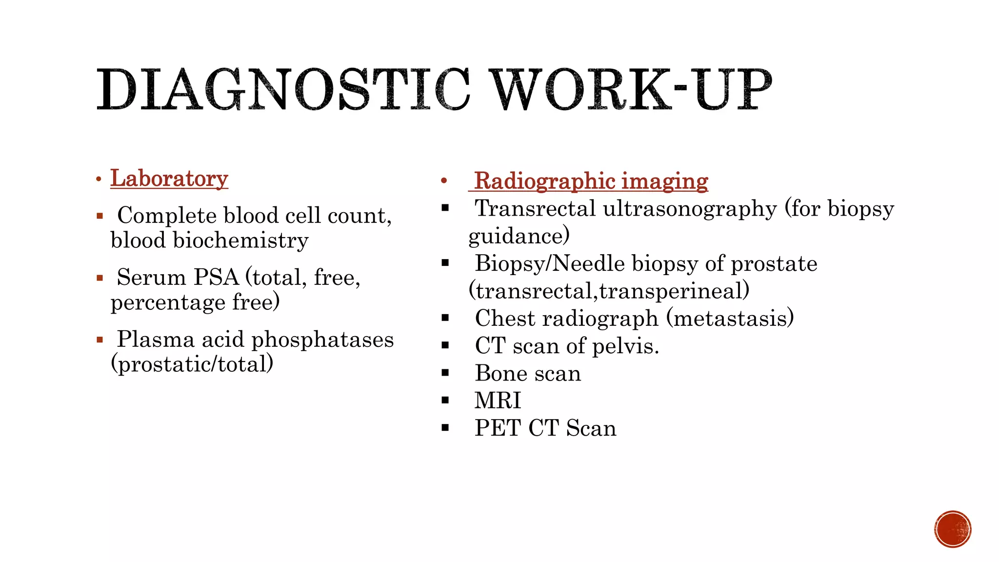 Carcinoma of prostate | PPTX