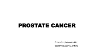 CA Prostate PowerPoint presentation surgery | PPTX