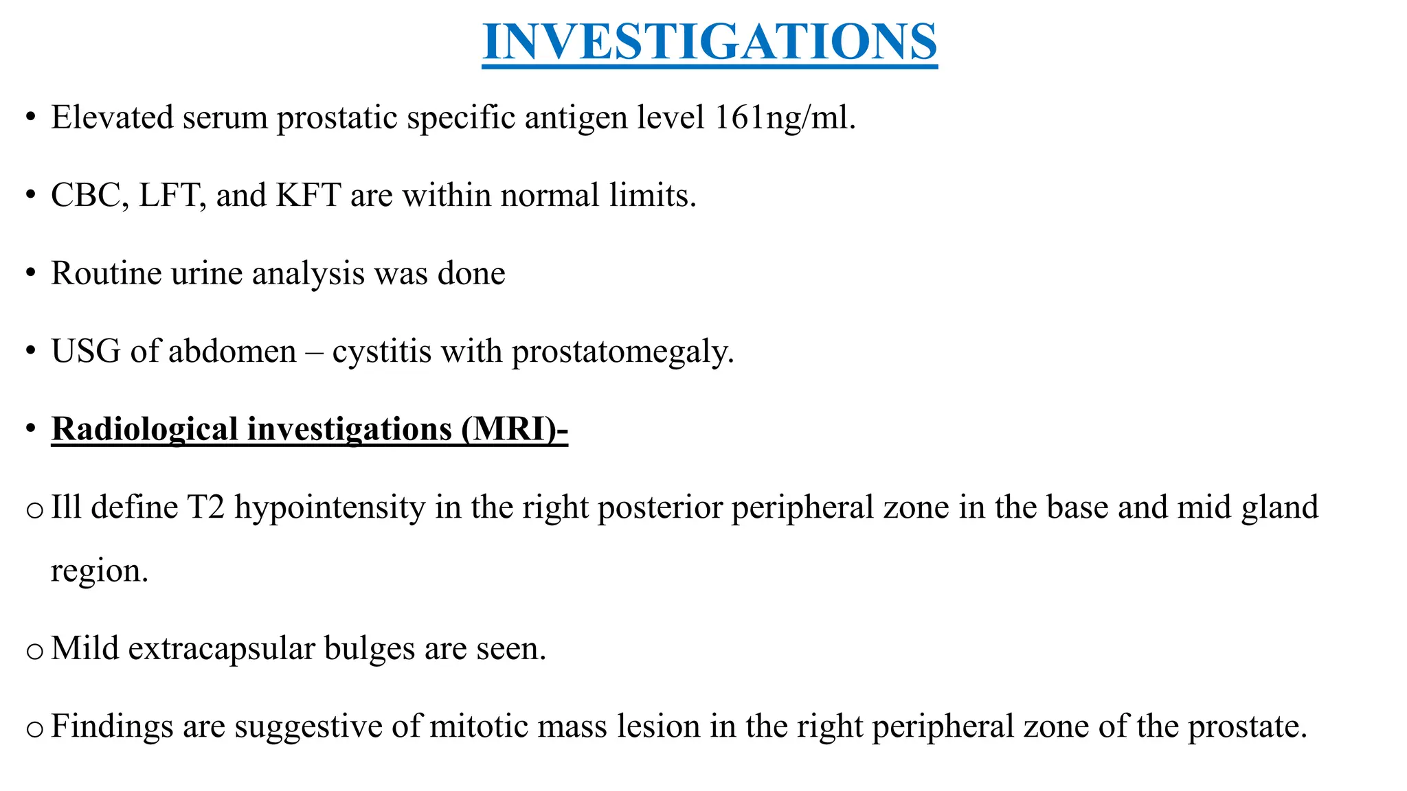 Ca Prostate Case discussion.presentation | PPTX