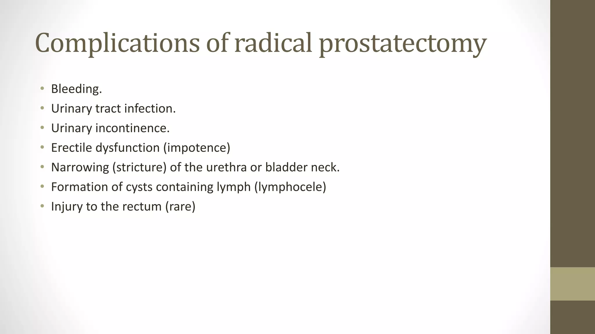 Carcinoma Of Prostate and its management | PPTX