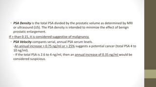 Carcinoma Of Prostate and its management | PPTX