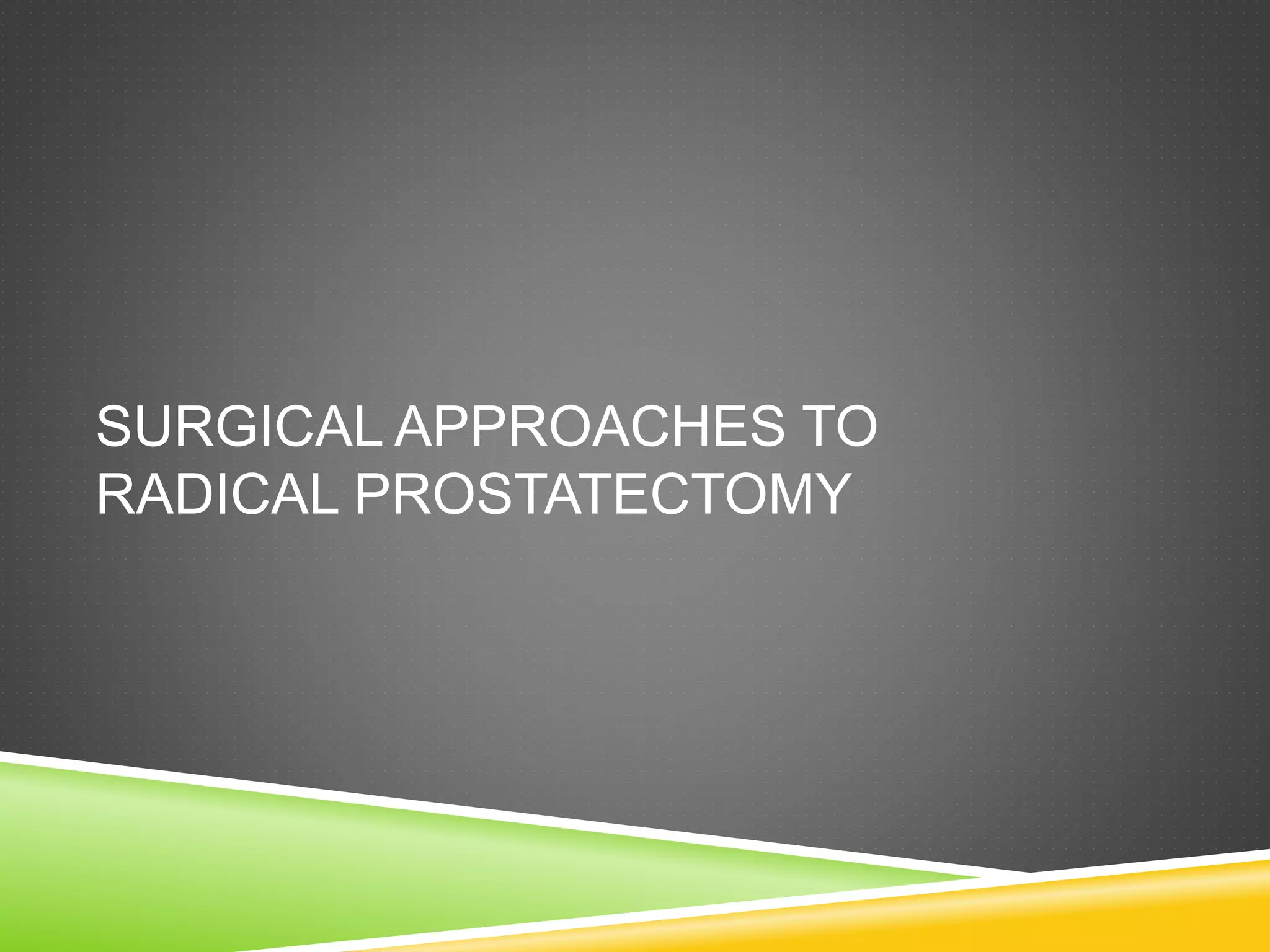 Ca prostate presentation1 | PPTX