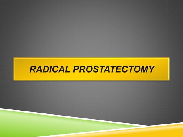 Ca prostate presentation1 | PPTX