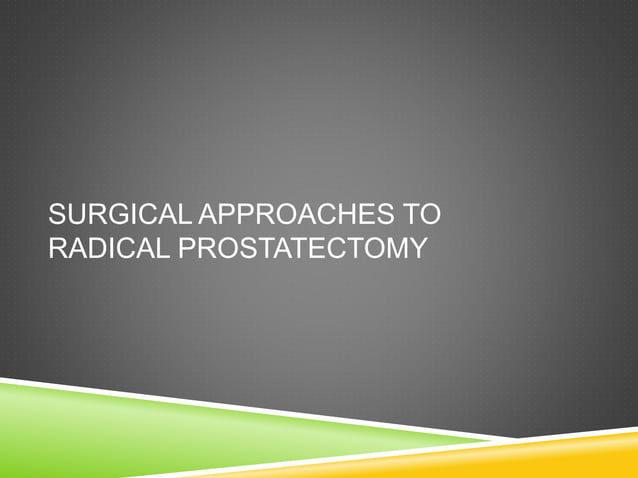 Ca prostate presentation1 | PPTX