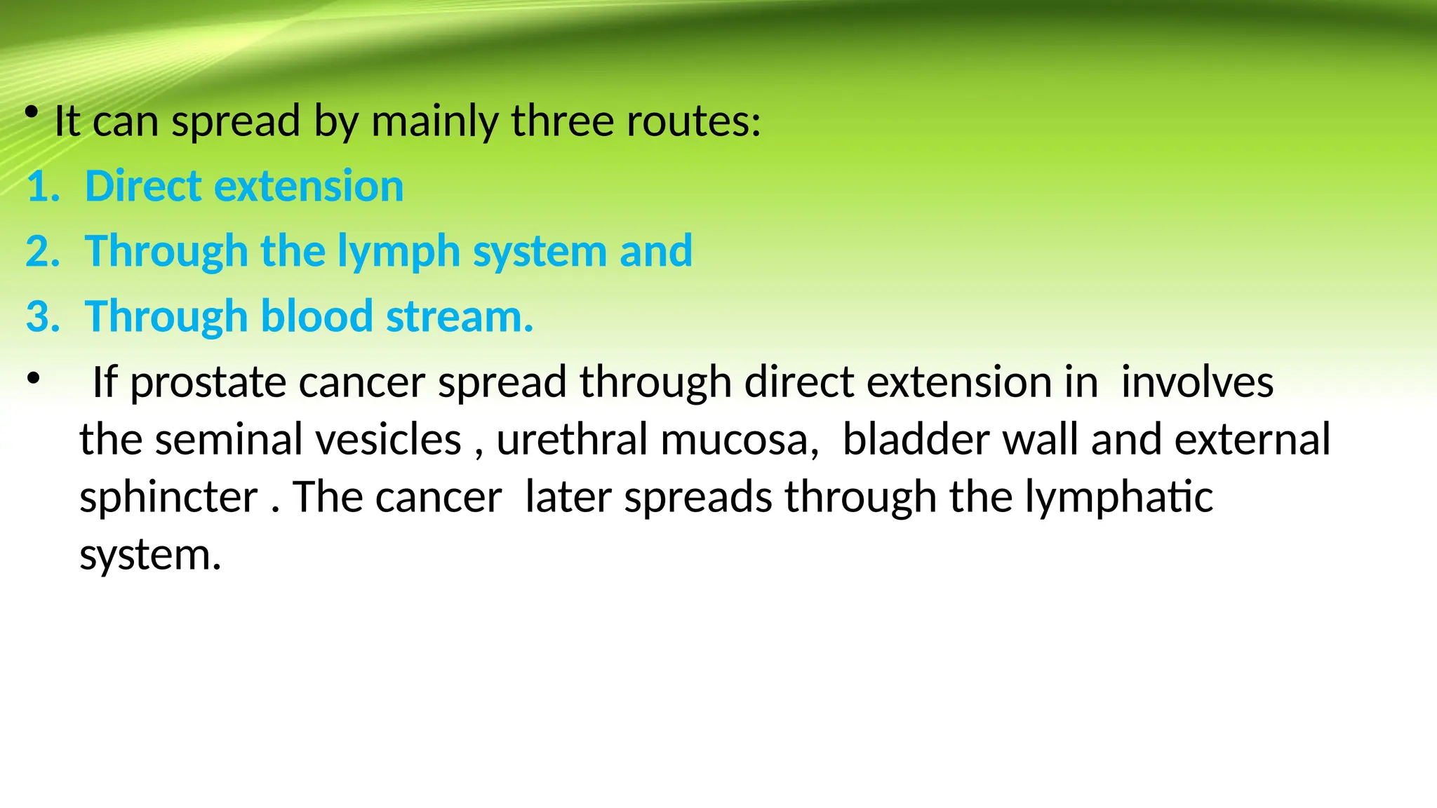 Ca Prostrate.medical surgical nursingpptx | PPTX