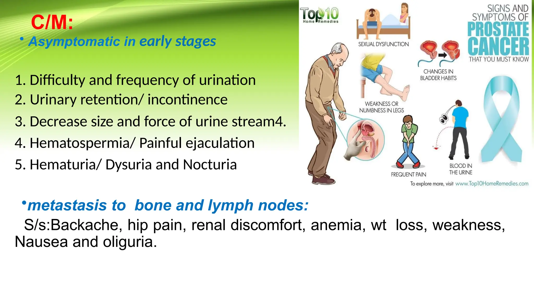 Ca Prostrate.medical surgical nursingpptx | PPTX