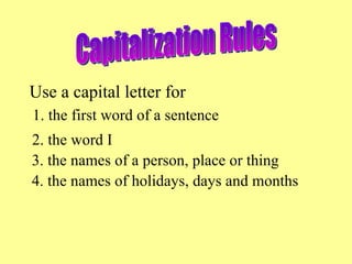 Capitalization | PPT