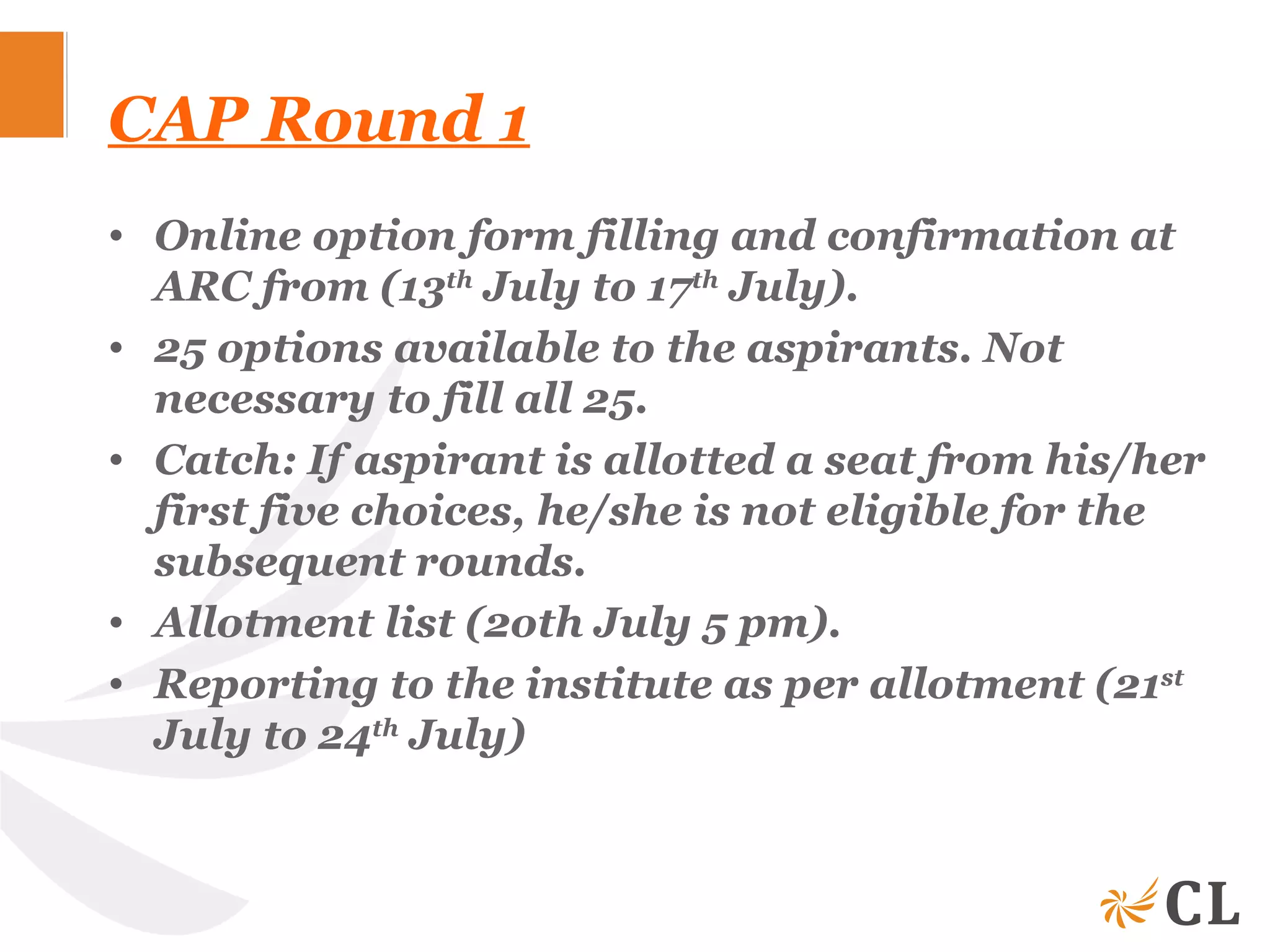 Cap Seminar Ppt 2009 Ppt