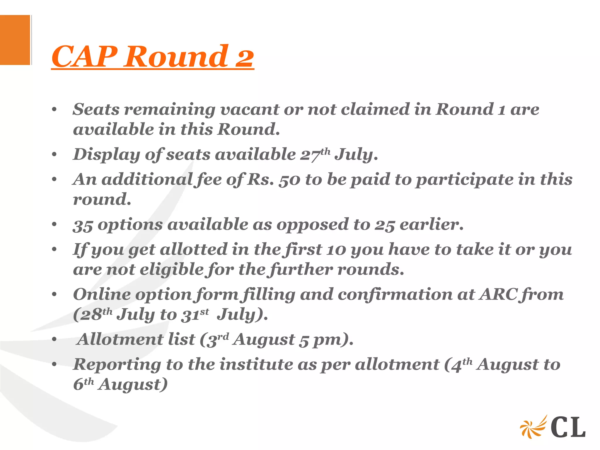 Cap Seminar Ppt 2009 Ppt