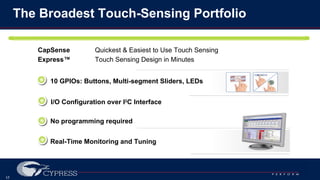 Capacitive Sensing Design in Minutes - Capsense Capacitive Sensors | PPS