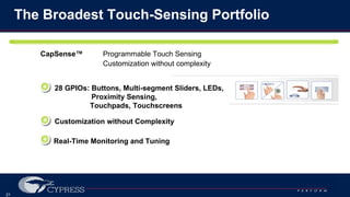 Capacitive Sensing Design in Minutes - Capsense Capacitive Sensors | PPS