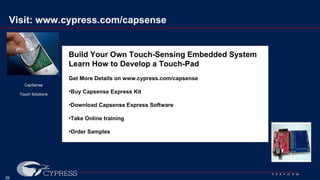 Capacitive Sensing Design in Minutes - Capsense Capacitive Sensors | PPS