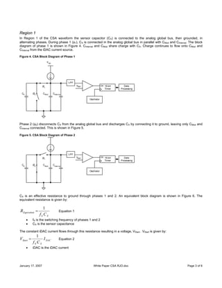 CapSense Capacitive Sensing Successive Approximation Algorithm | PDF | Chemistry | Science