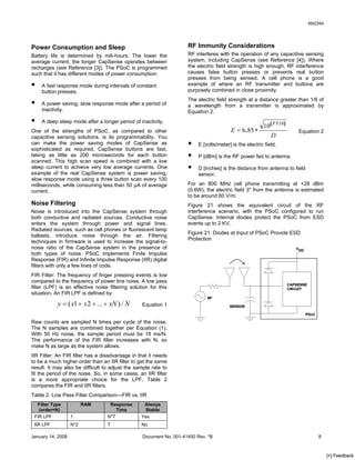 CapSense Capacitive Sensing Best Practices | PDF