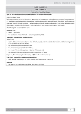 Caps fet history gr 10 12 we b | PDF