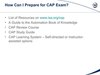 Cap short presentation | PPT