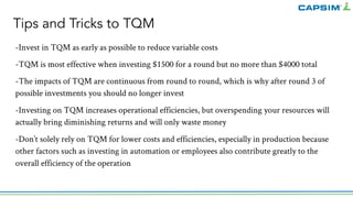 Capsim and Real World Applications | PDF