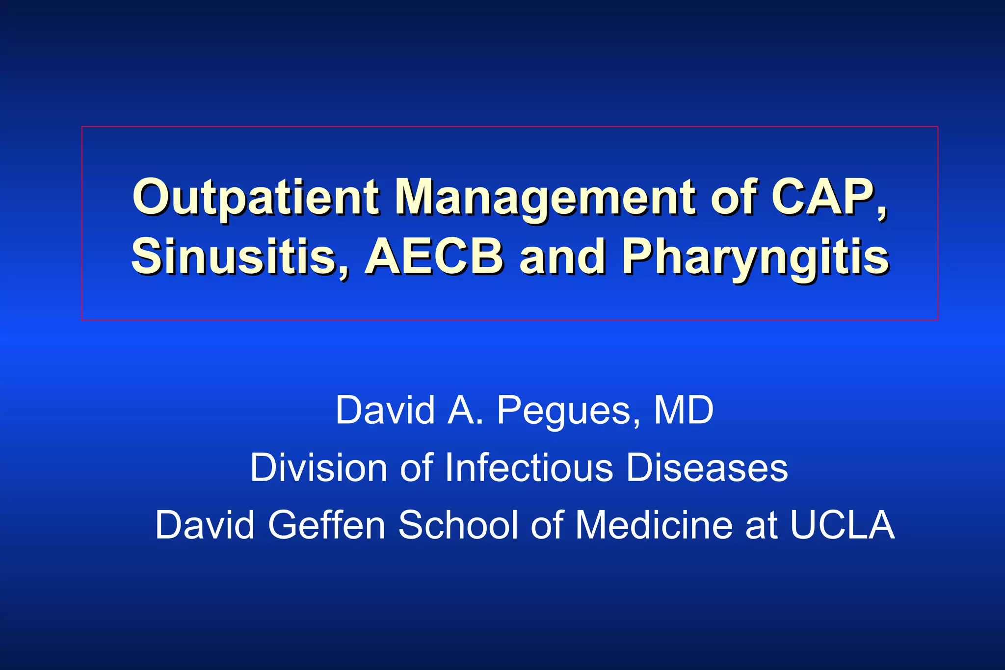 Cap Sinusitis Pharyngitis Im0306.Ppt