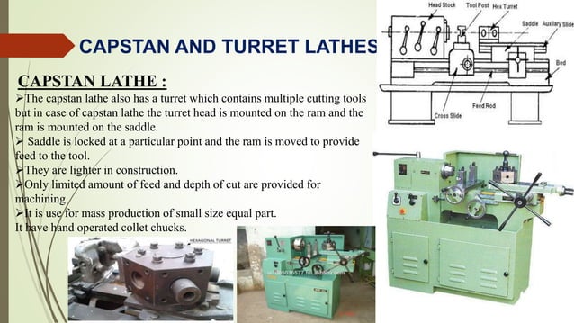 CAPSTAN AND TURRET LATHES AND DIFFERENCES BY POLAYYA CHINTADA | PPTX | Woodworking | Arts and Crafts