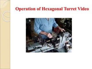 Capston and turrent lathe | PPT