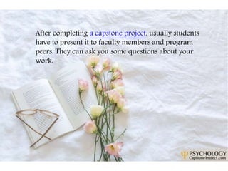How to write a psychology capstone project? | PPT