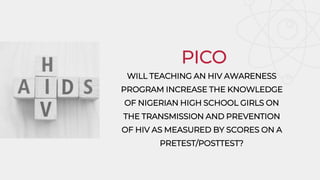 Educating Nigerian Female High School Students Increases Their ...