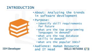 Capstone Project on IBM Data Analytics Program | PPTX | Databases | Computer Software and ...