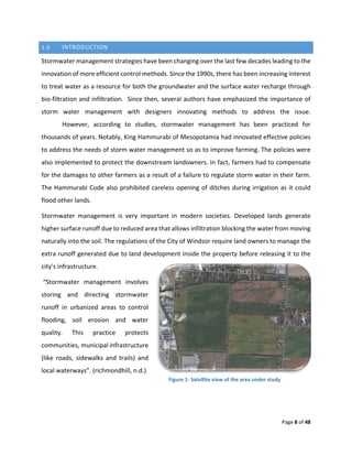 StormWater project report | PDF
