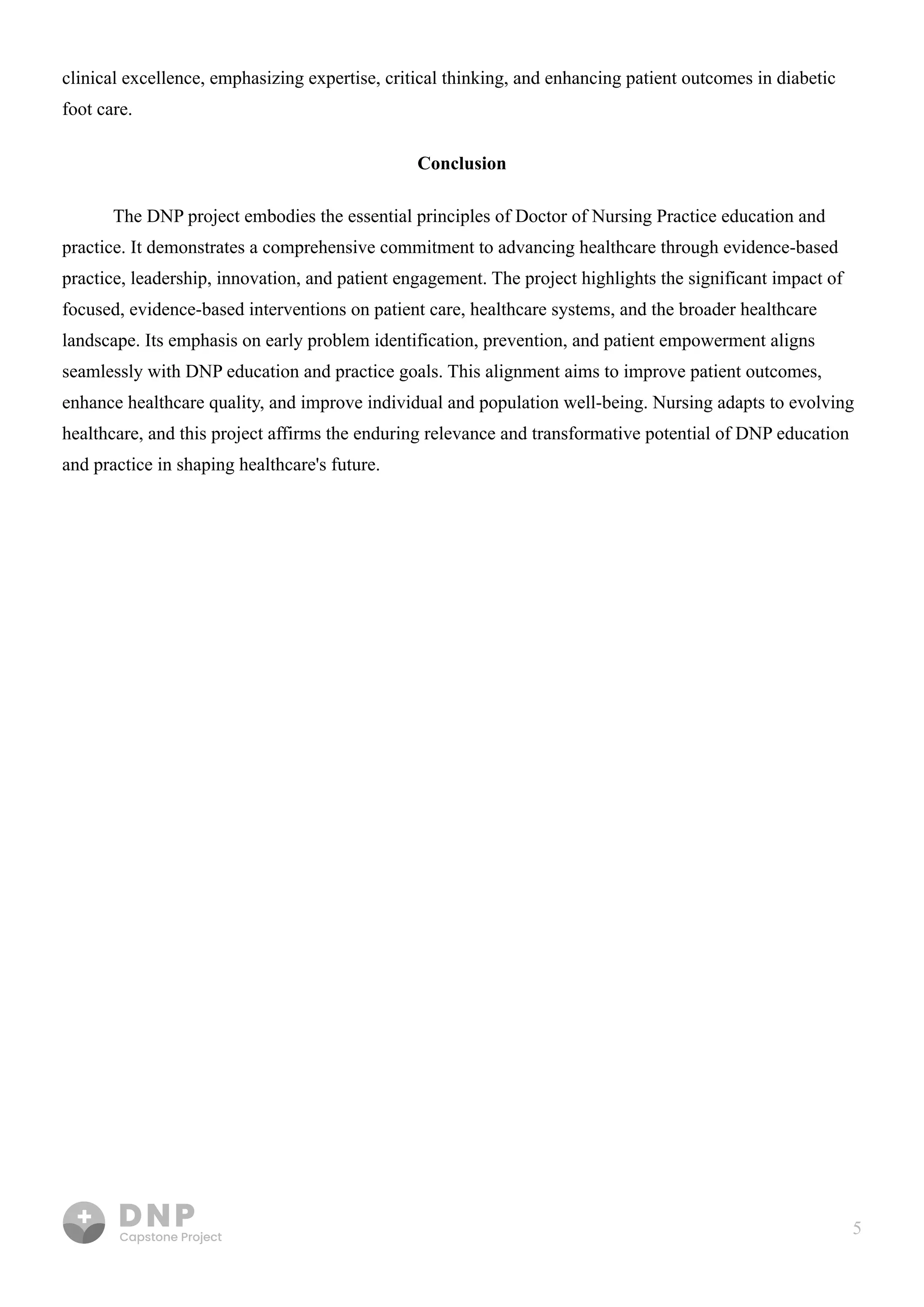 capstone project example from the expert writers | PDF