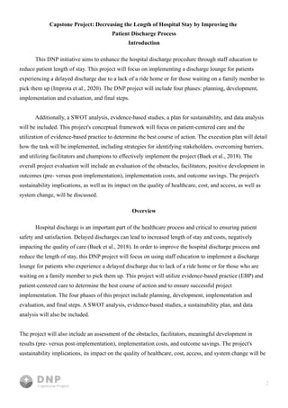 capstone project examples from the skilled writers | PDF