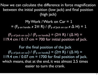 Capstone car jack overviews | PDF