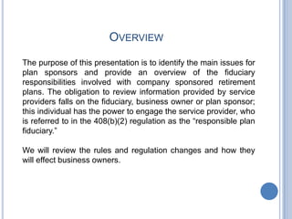 Capstone Financial 408(b)(2) disclosures and agreements | PPT