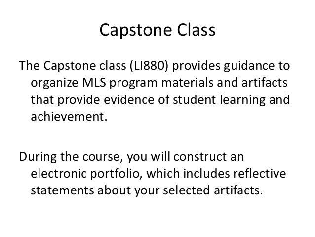 Capstone instructions and examples