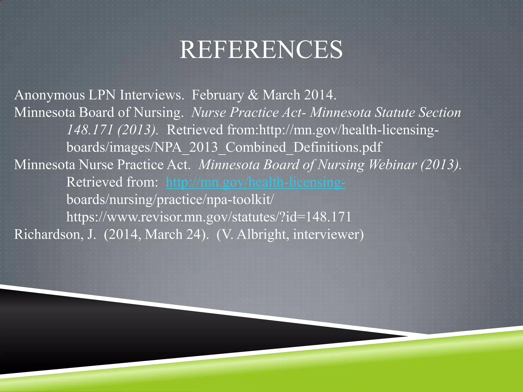 MN Nurse Practice Act LPN scope of practice | PPTX