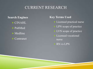 MN Nurse Practice Act LPN scope of practice | PPTX
