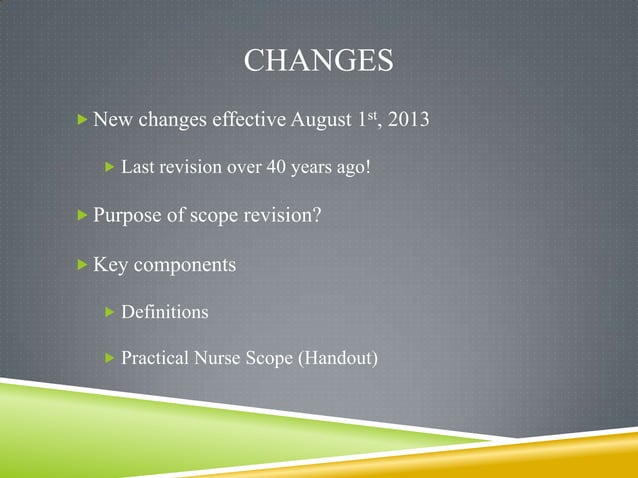 MN Nurse Practice Act LPN scope of practice | PPTX