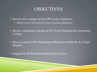 MN Nurse Practice Act LPN scope of practice | PPT