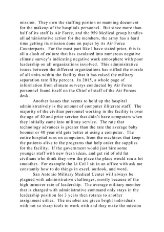 Capstone Module 2 - SLPEVOLUTION OF THE PROBLEMFor this comp.docx