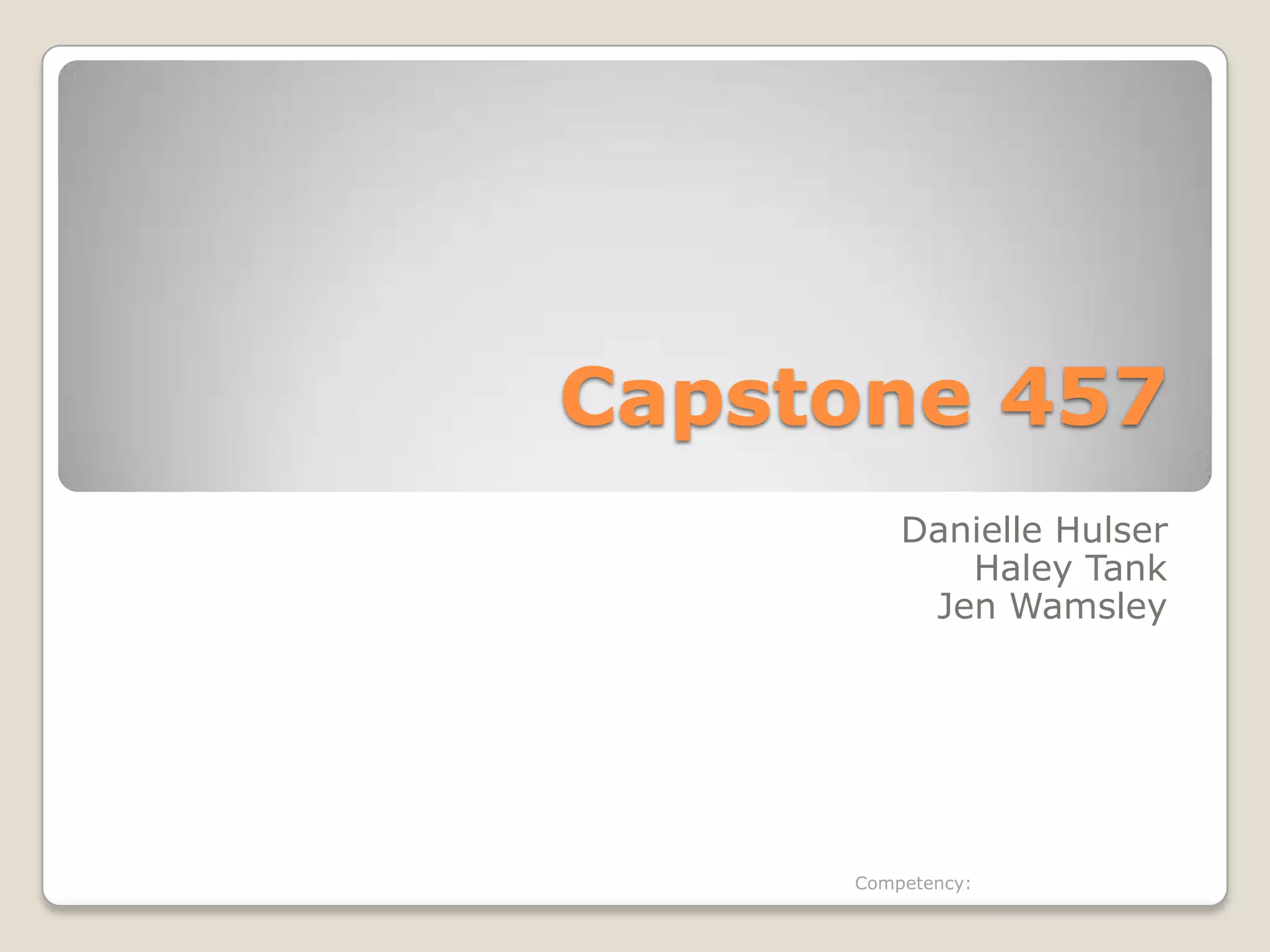Capstone powerpoint | PPTX