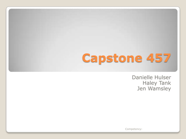 Capstone powerpoint | PPT