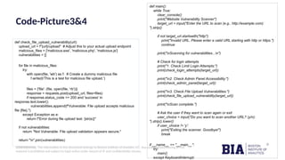 Developing a Simple Python Tool for Website Vulnerability Scanning | PPTX