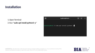Developing a Simple Python Tool for Website Vulnerability Scanning | PPTX