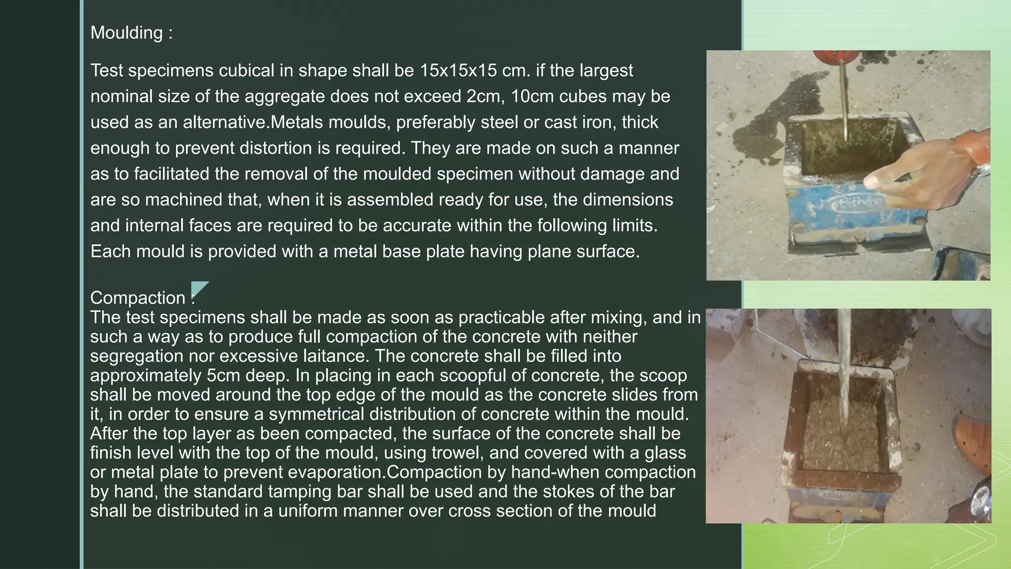 CAPSTONE PPT ON COMPARISON BETWEEN NORMAL AND PERVIOUS CONCRETE | PPTX