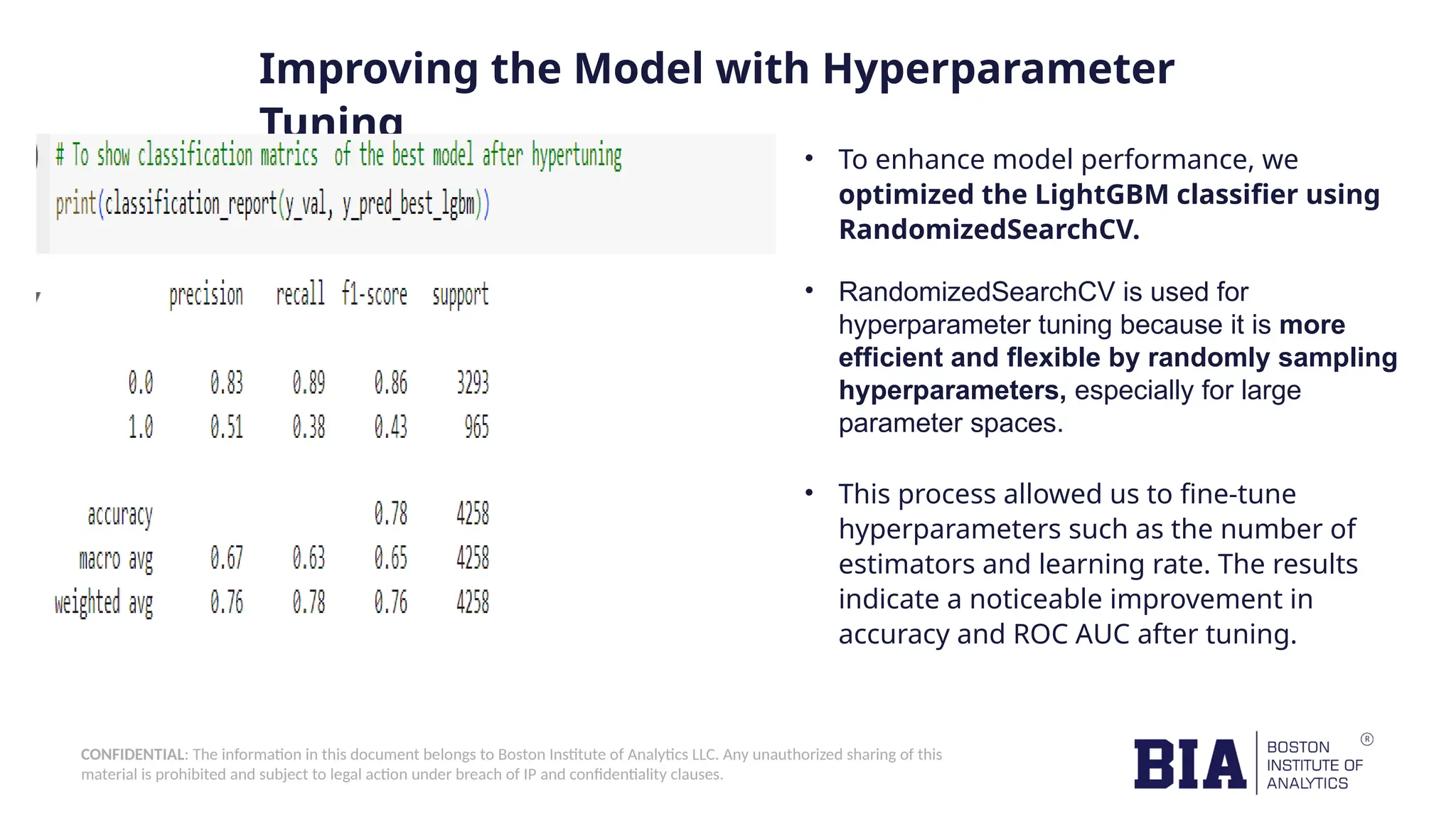 Employee Retention Prediction: Enhancing Workforce Stability | PPT