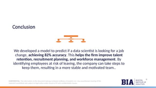 Employee Retention Prediction: Enhancing Workforce Stability | PPT