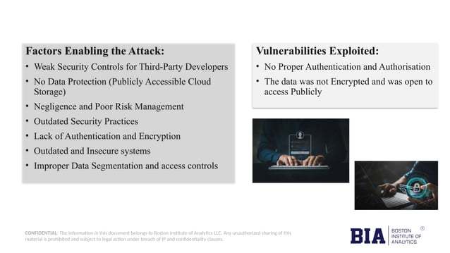 Analyzing Cyber-Attacks: Case Studies of Five Organizations | PPTX