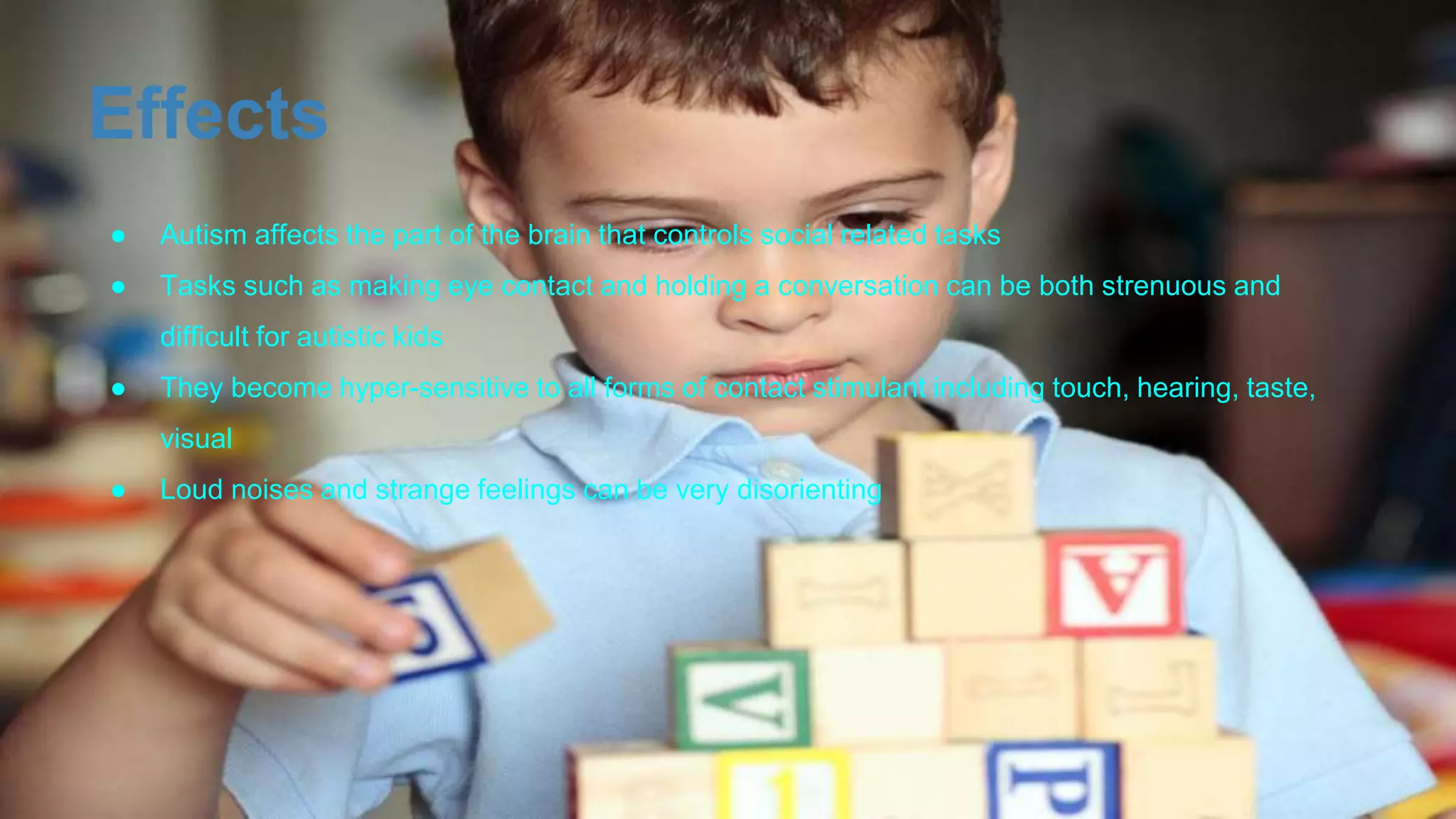 Autism In School Presentation | PPTX
